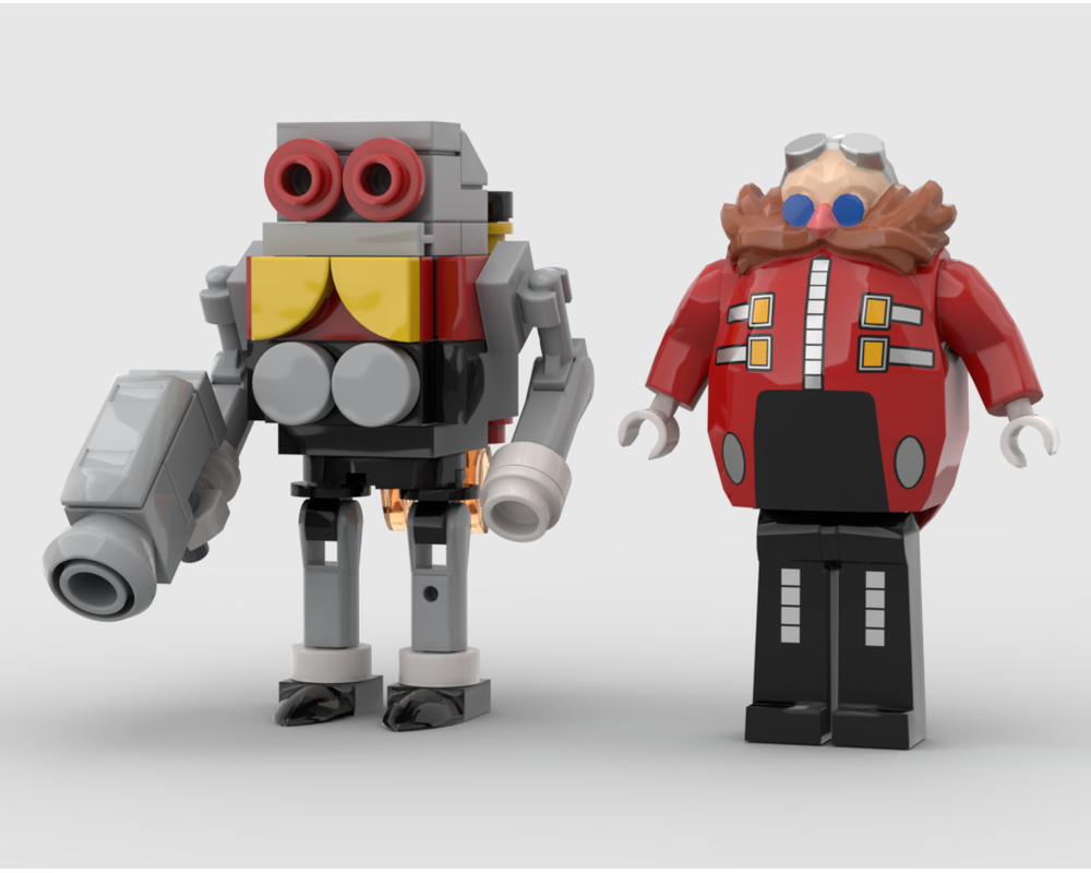 LEGO MOC Eggrobo (Minifig Scale) by 2MyTailfin | Rebrickable - Build ...