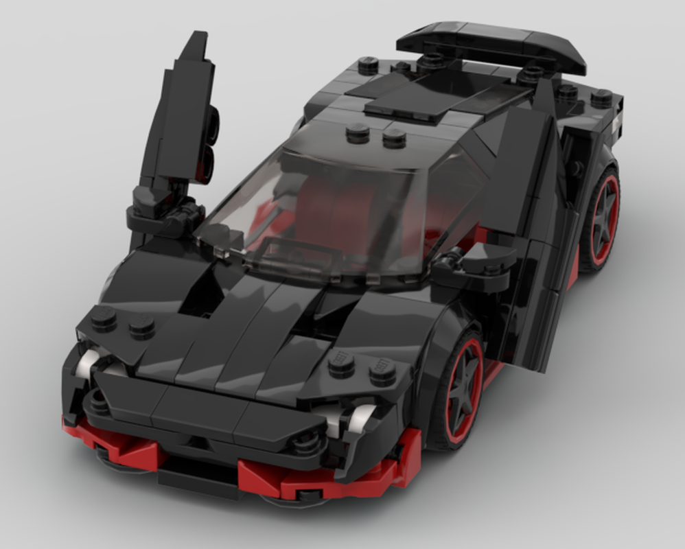 LEGO MOC Lamborghini Centenario Lego MOC V2 Supercar Hypercar Speed ...