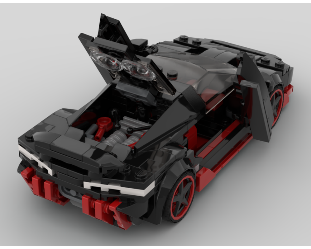 LEGO MOC-216241 Lamborghini Centenario Lego MOC V2 Supercar Hypercar ...