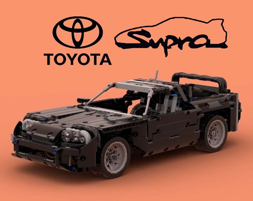 LEGO MOC 42111 Toyota Supra mark 4 by stephane85 | Rebrickable - Build ...