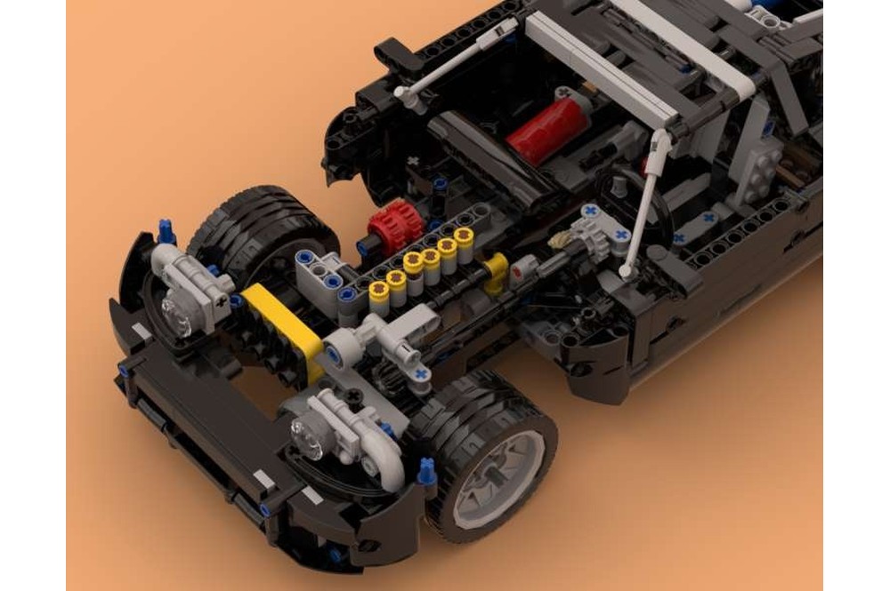 LEGO MOC 42111 Toyota Supra mark 4 by stephane85 | Rebrickable - Build ...