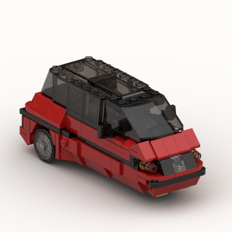 LEGO MOC Ellert '87 version in red by LasseD | Rebrickable - Build with ...