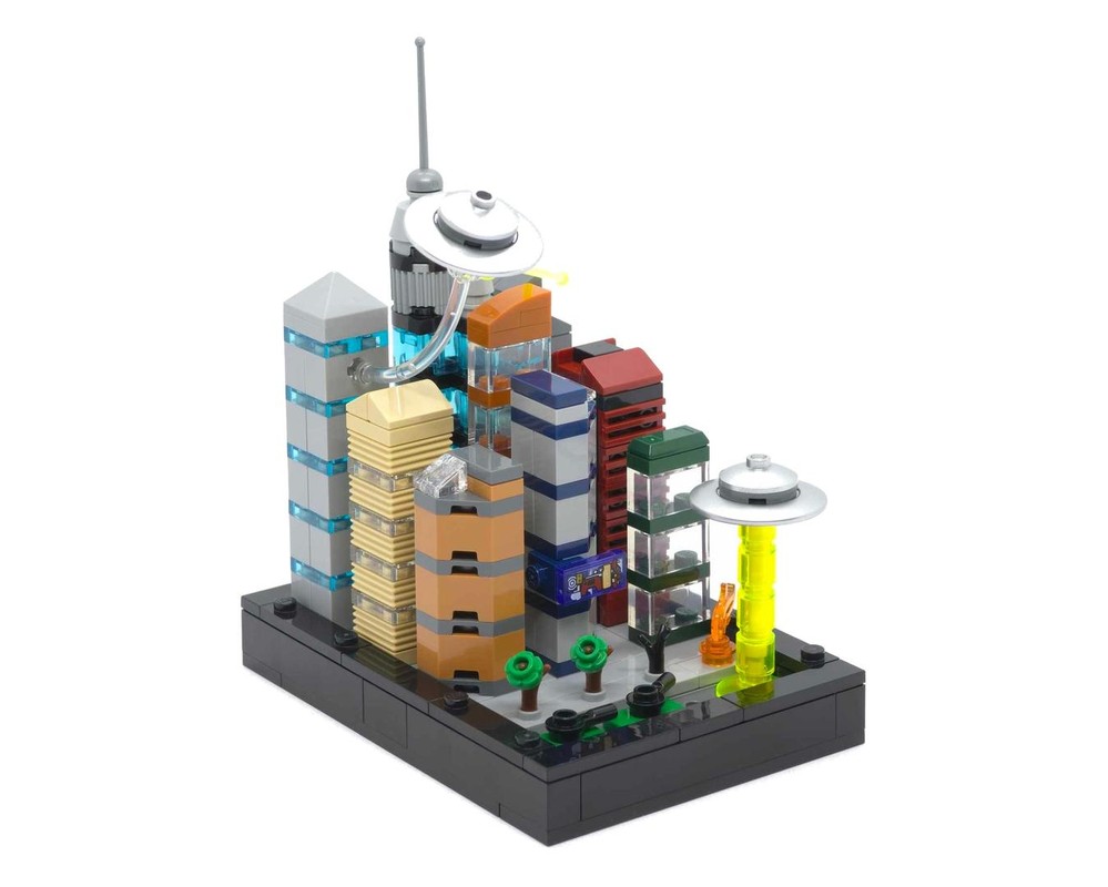 LEGO MOC UFO Attack! by edwardpulleyn | Rebrickable - Build with LEGO