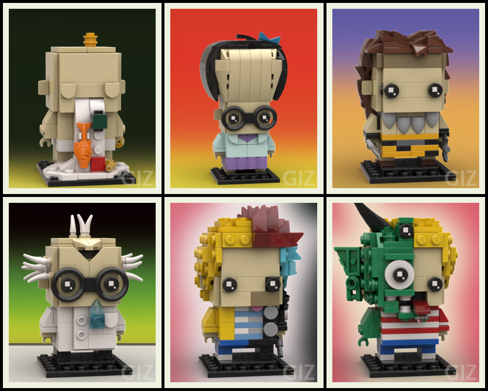 LEGO MOC Garbage Pail BricKidz - 6 pack #5 by Gisby | Rebrickable ...