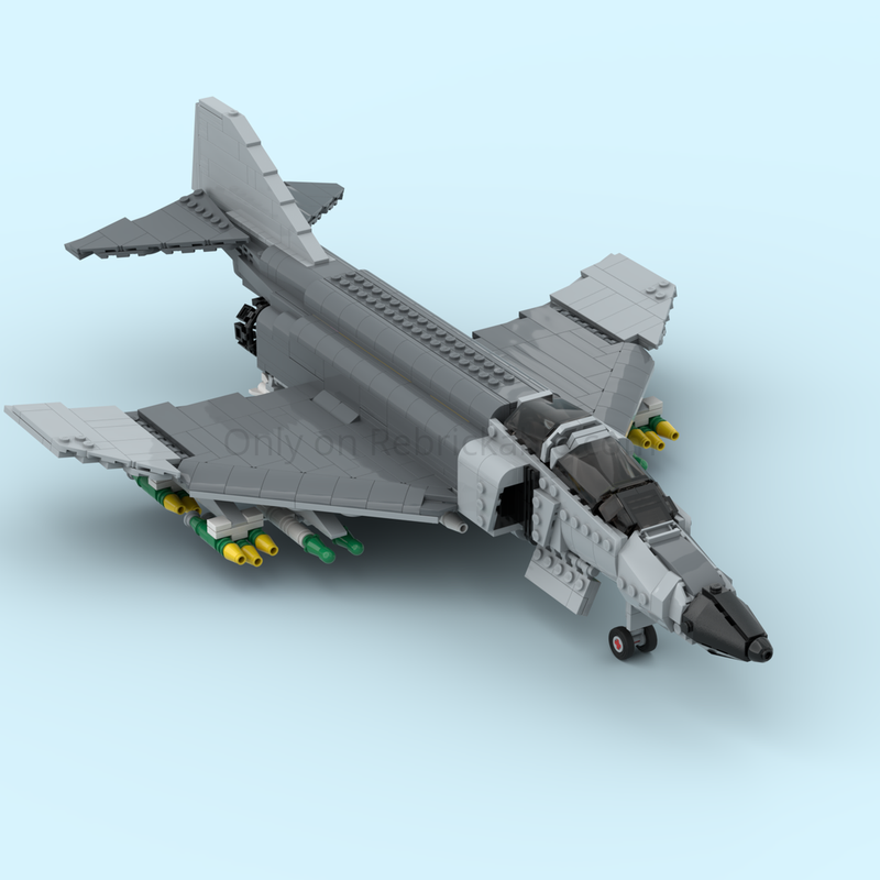 LEGO MOC F4 Phantom II by BespokeLegoDesigns | Rebrickable - Build with ...