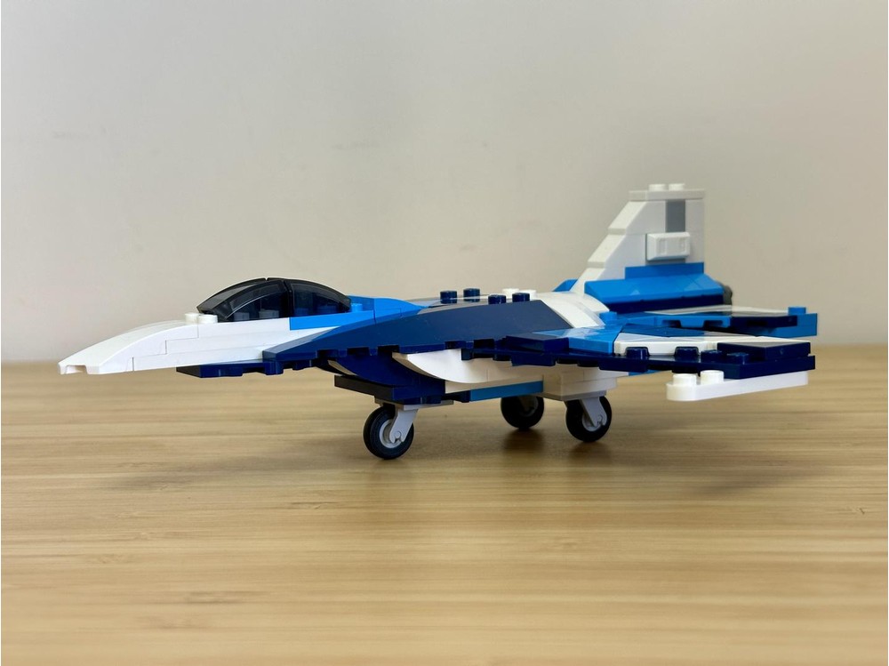 LEGO MOC General Dynamics F-16 Fighting Falcon Aggressor - Alternate ...