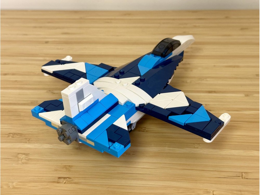 LEGO MOC General Dynamics F-16 Fighting Falcon Aggressor - Alternate ...
