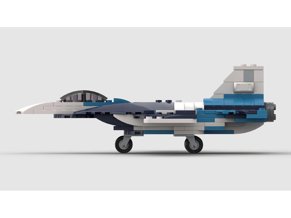 LEGO MOC General Dynamics F-16 Fighting Falcon Aggressor - Alternate ...