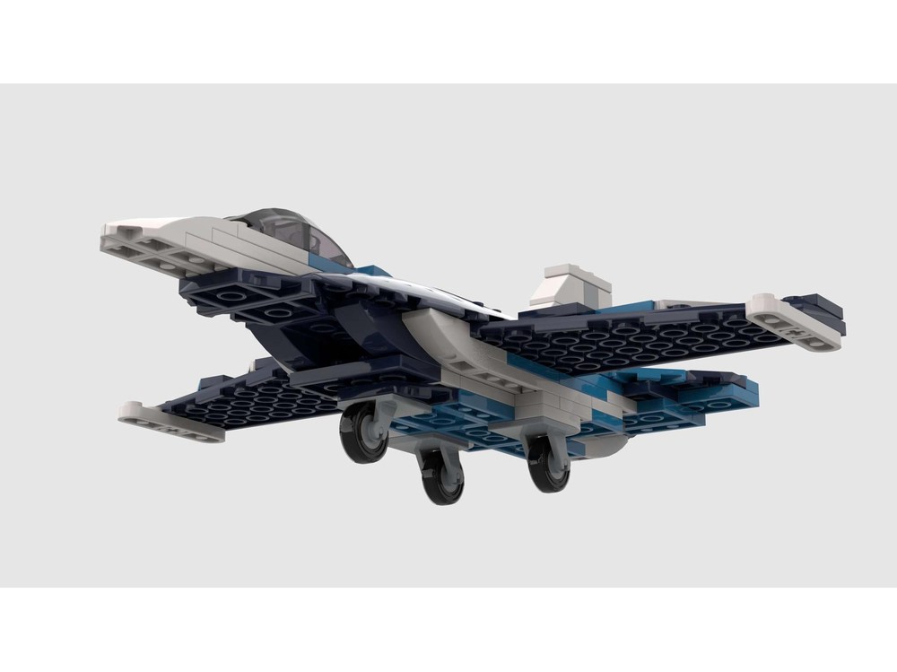 Lego Moc General Dynamics F 16 Fighting Falcon Aggressor Alternate