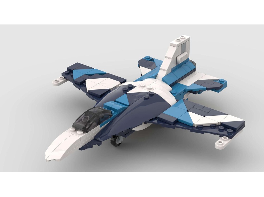 Lego Moc General Dynamics F 16 Fighting Falcon Aggressor Alternate