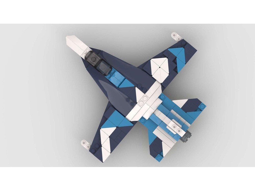 Lego Moc General Dynamics F 16 Fighting Falcon Aggressor Alternate
