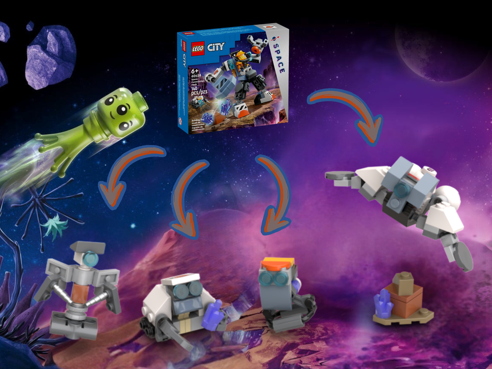 LEGO MOC Scrap Bots (wave 1) by zek.ocean | Rebrickable - Build with LEGO