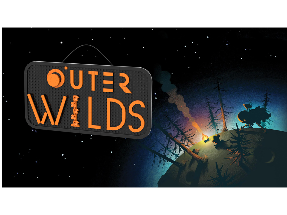 LEGO MOC Outer Wilds Logo Sign by Camobricktape | Rebrickable - Build ...