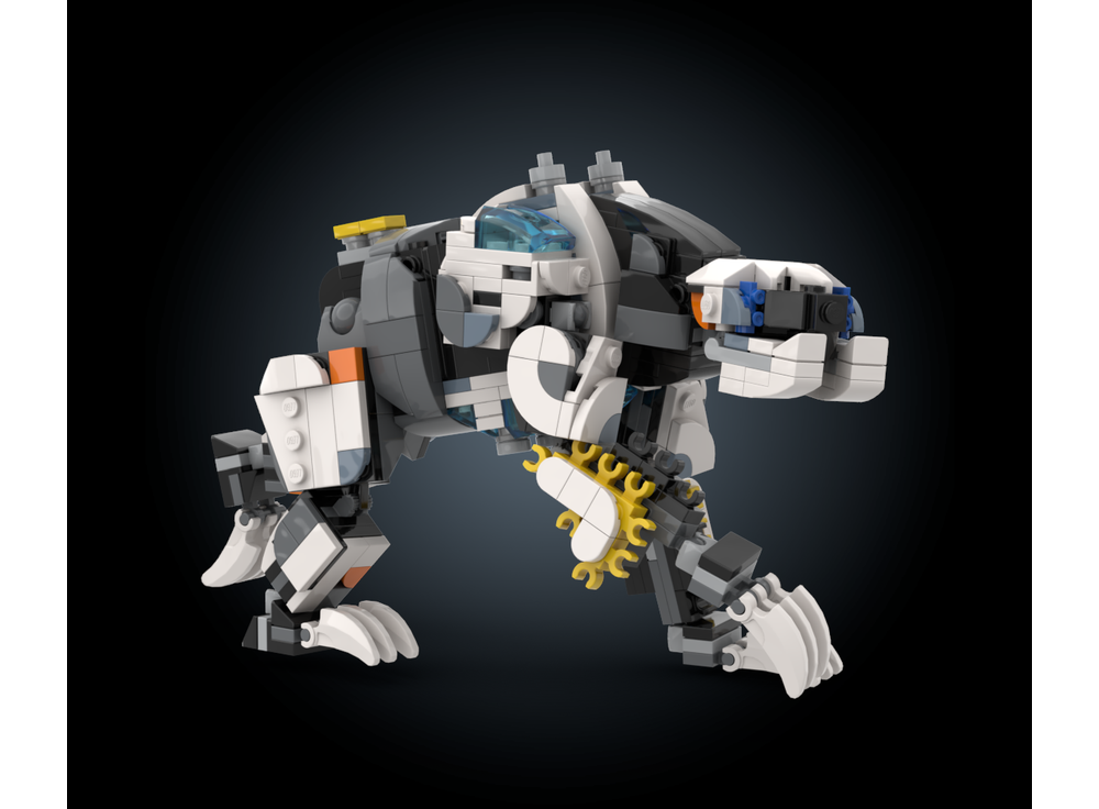 LEGO MOC Frostclaw (Horizon) by studder_builds | Rebrickable - Build ...