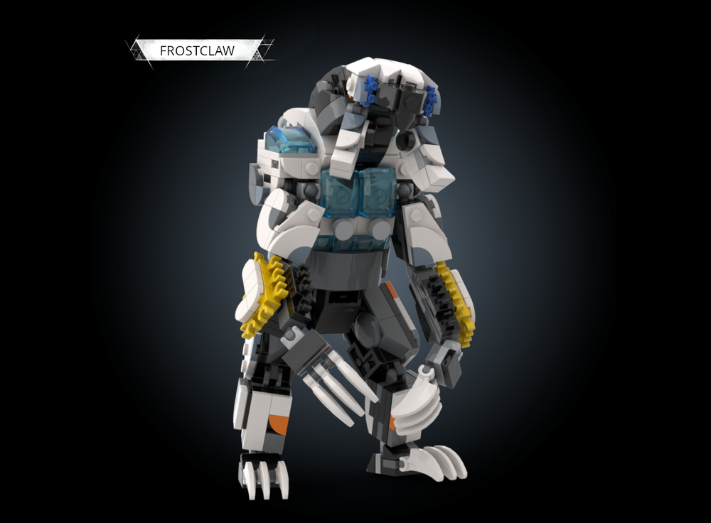 LEGO MOC Frostclaw (Horizon) by studder_builds | Rebrickable - Build ...