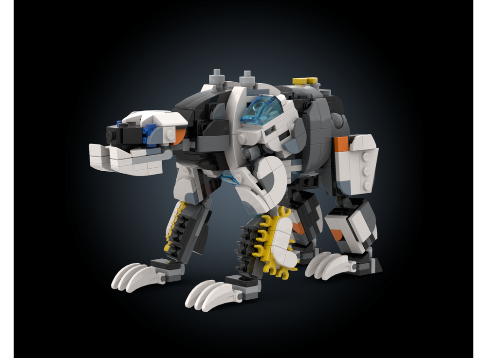 LEGO MOC Frostclaw (Horizon) by studder_builds | Rebrickable - Build ...