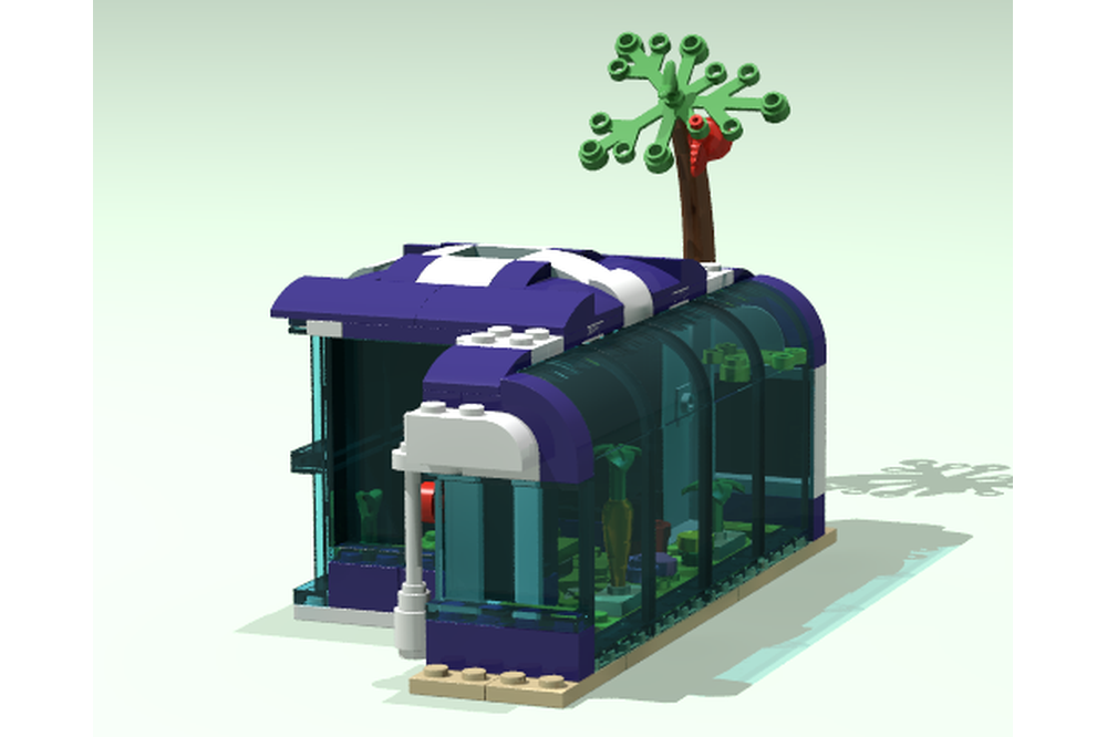 LEGO MOC 41395 Greenhouse by Mandarini | Rebrickable - Build with LEGO