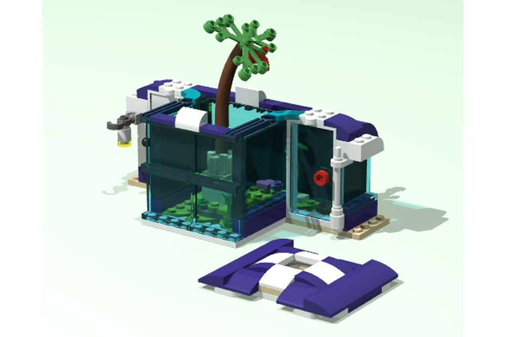 LEGO MOC 41395 Greenhouse by Mandarini | Rebrickable - Build with LEGO