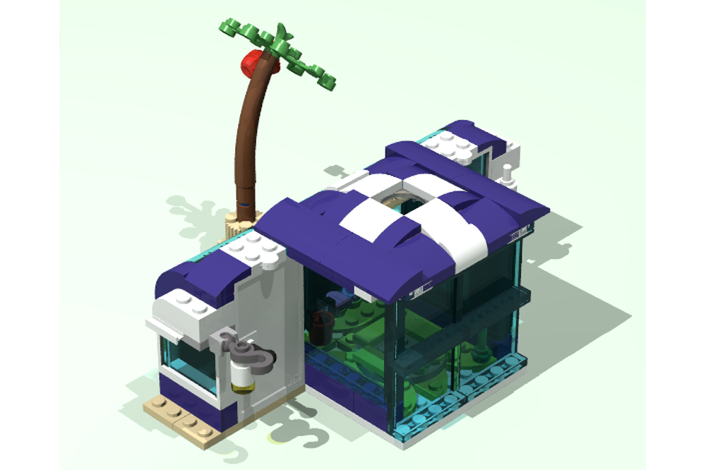 LEGO MOC 41395 Greenhouse by Mandarini | Rebrickable - Build with LEGO