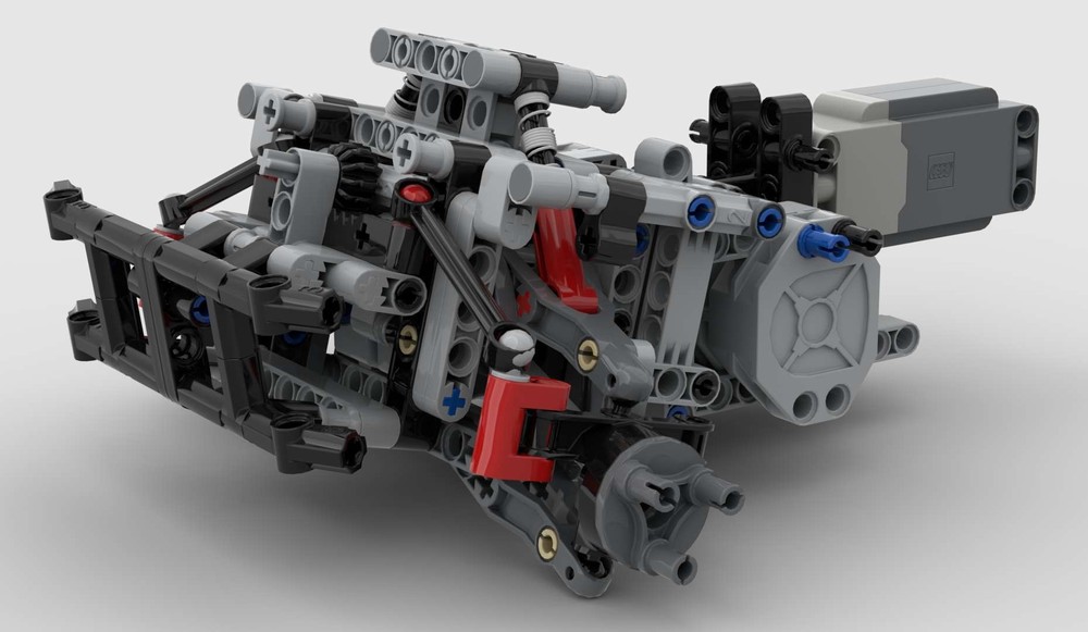 LEGO MOC Front Axle With Suspension And Drive by Balint0519 ...