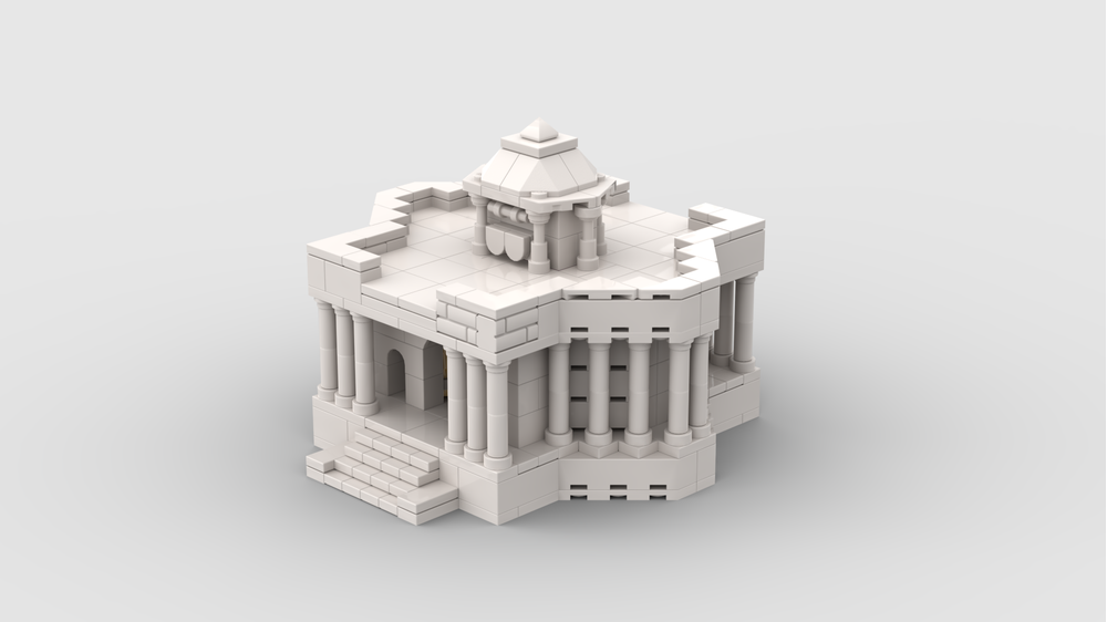 LEGO MOC Libra Temple - Saint Seiya by Dome Bricks | Rebrickable ...