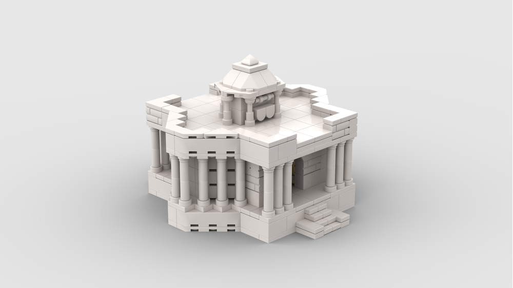 LEGO MOC Libra Temple - Saint Seiya by Dome Bricks | Rebrickable ...