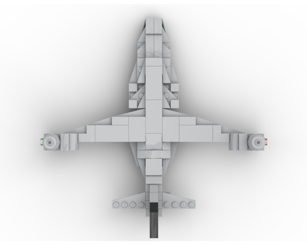 LEGO MOC-216317 Futuristic VTOL Interceptor Drone by JojoTheBuilder ...