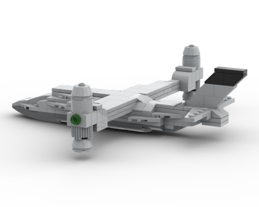 LEGO MOC-216317 Futuristic VTOL Interceptor Drone by JojoTheBuilder ...