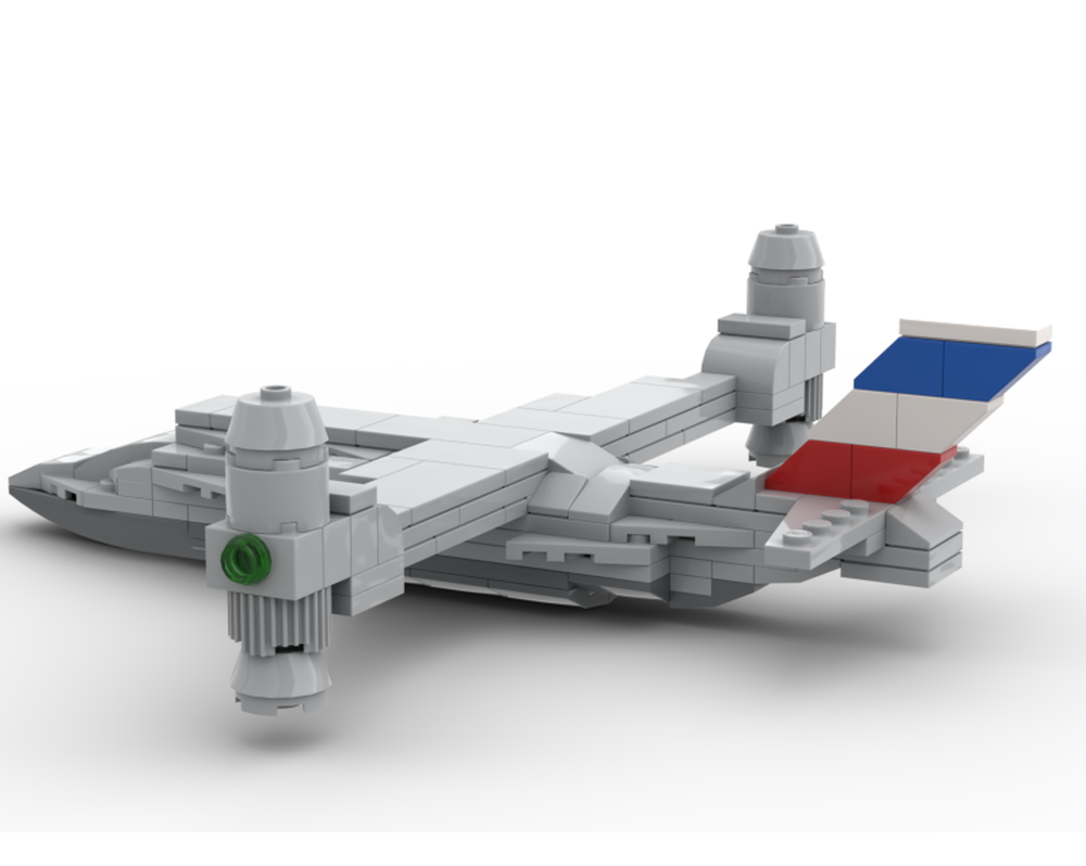 LEGO MOC-216317 Futuristic VTOL Interceptor Drone by JojoTheBuilder ...