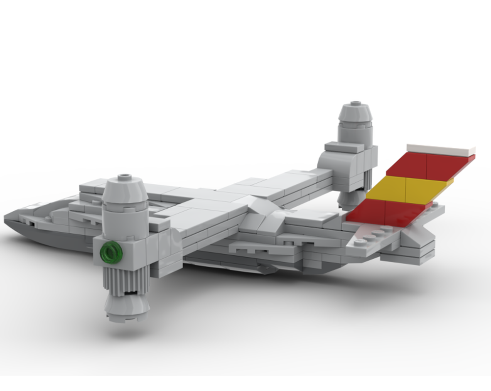 LEGO MOC-216317 Futuristic VTOL Interceptor Drone by JojoTheBuilder ...