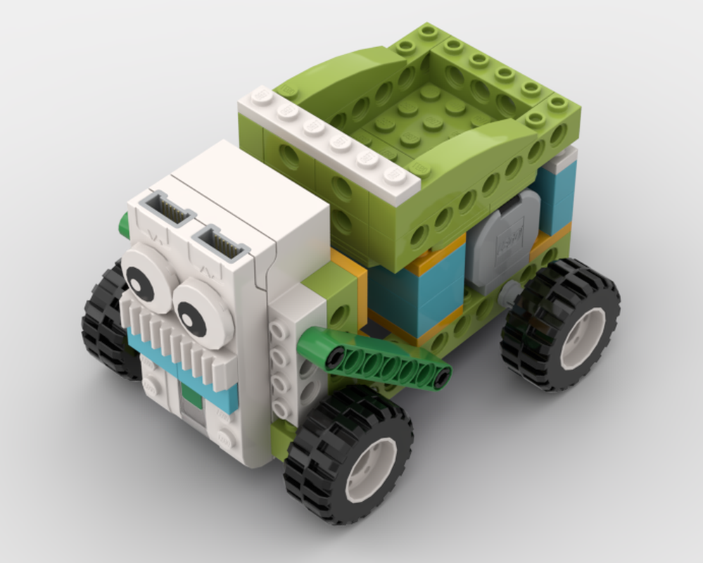 LEGO MOC delivery robot by lazzariya | Rebrickable - Build with LEGO