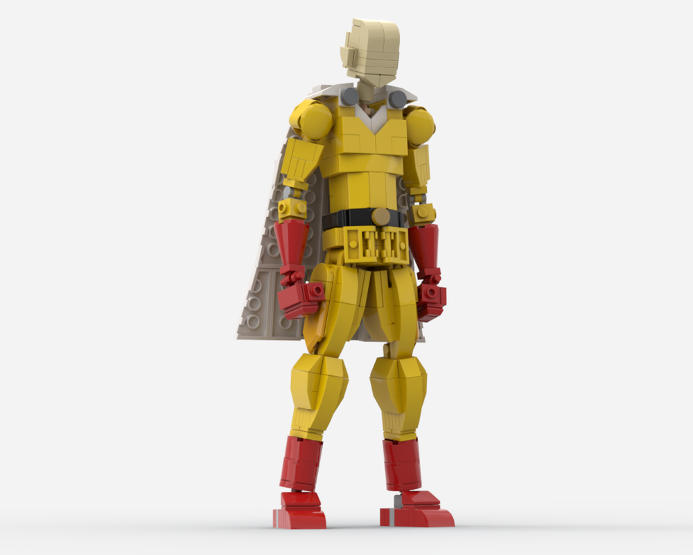 LEGO MOC One Punch Man / Saitama by lhansl | Rebrickable - Build with LEGO