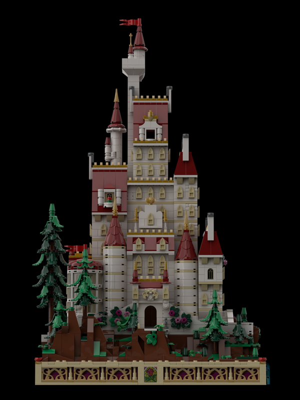LEGO MOC-216326 Beauty and the Beast mini scale Castle by ...