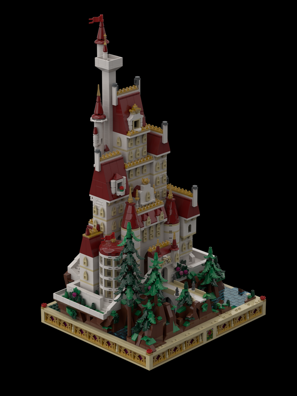 LEGO MOC-216326 Beauty and the Beast mini scale Castle by ...