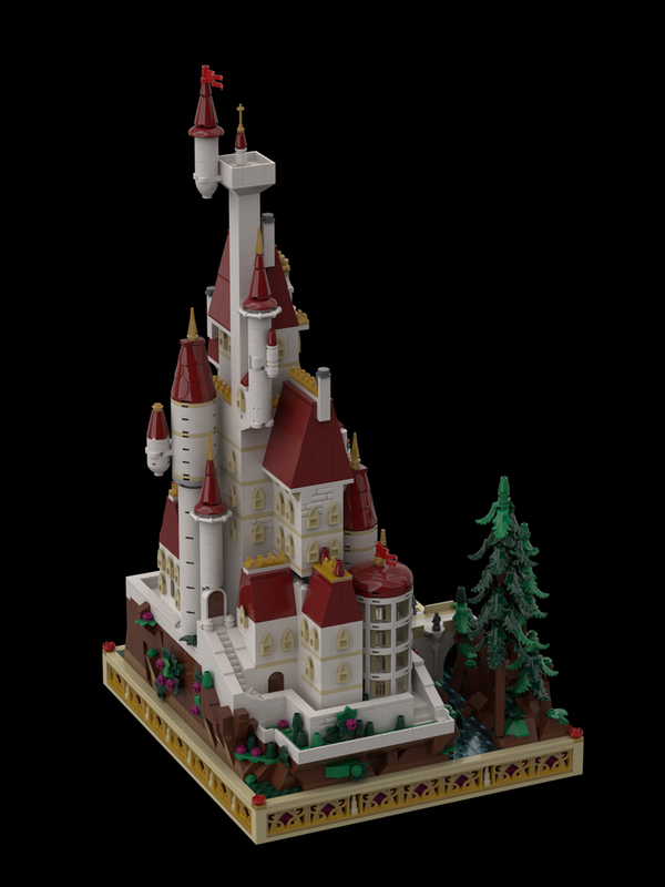 LEGO MOC-216326 Beauty and the Beast mini scale Castle by ...