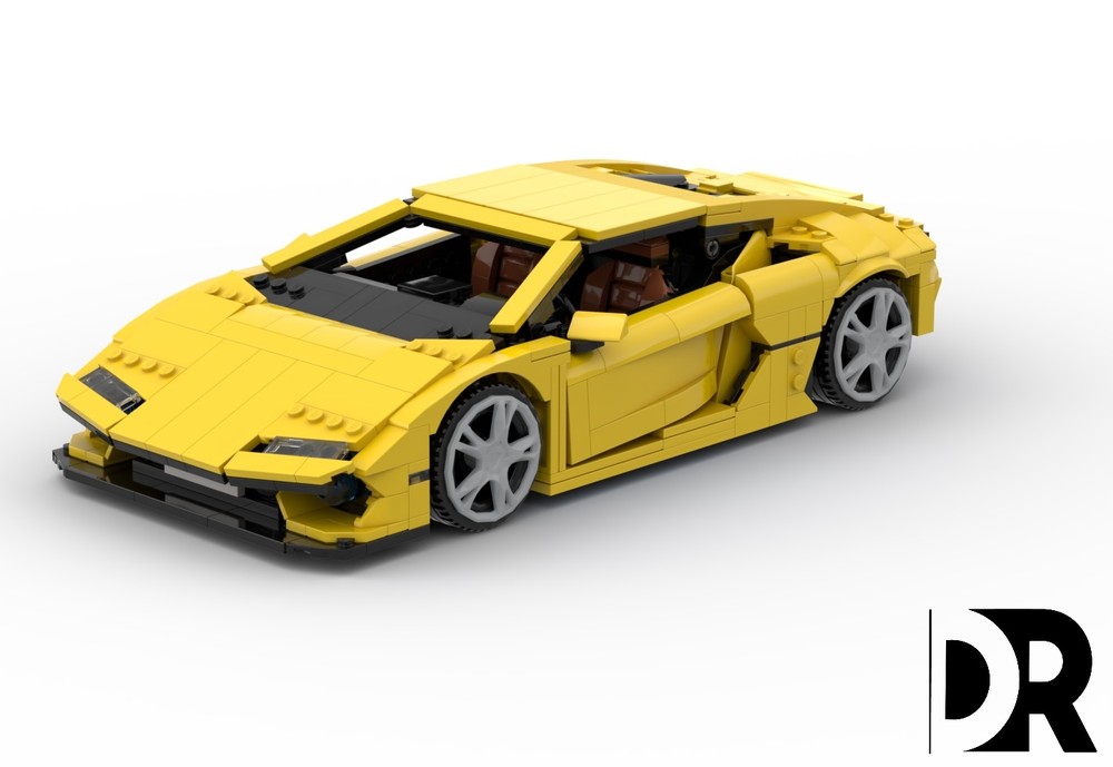 LEGO MOC lamborghinitemario by DRmoc | Rebrickable - Build with LEGO