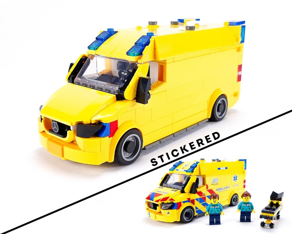 LEGO MOC Mercedes-Benz Sprinter Dutch ambulance by SFH_Bricks ...