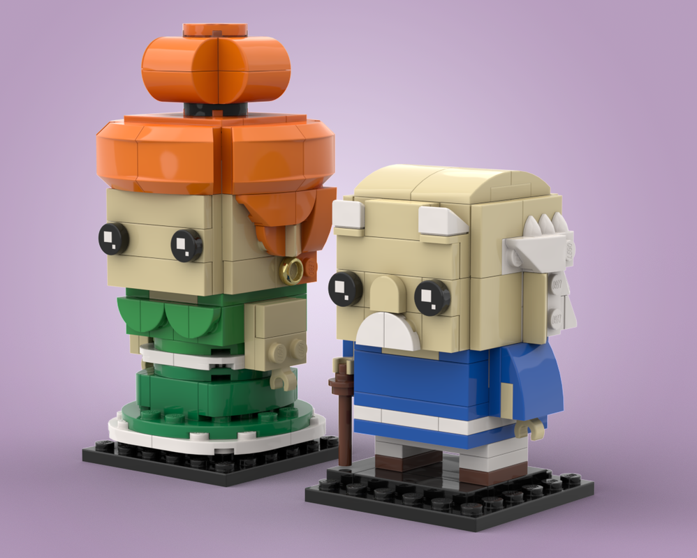 LEGO MOC Agecanonix + Mrs (Geriatrix - Asterix & Obelix) by abracada ...