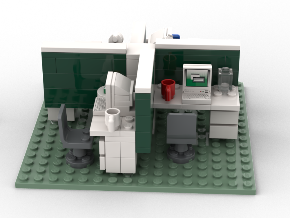 LEGO MOC Severance - Macrodata Refinement Cubicles by brickbicycle ...