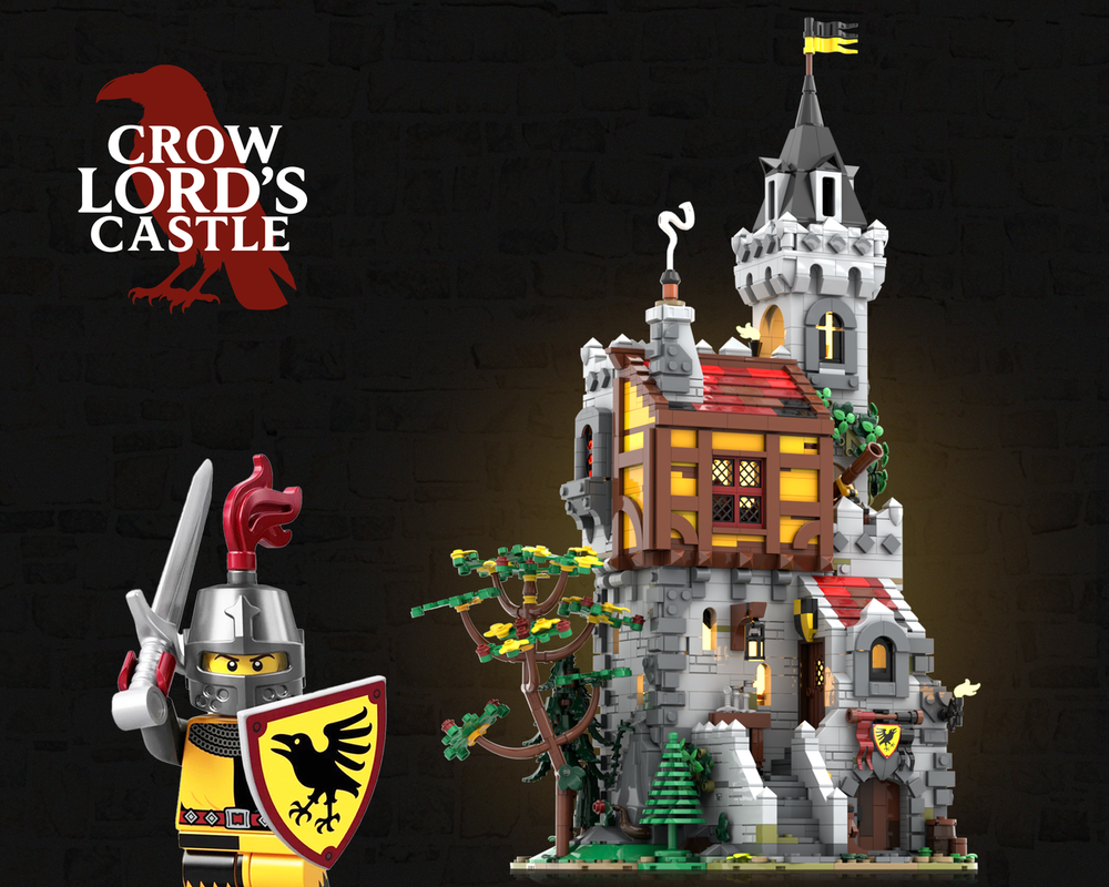 LEGO MOC-216341 Crow Lord`s Castle by Legat_Of_Legion | Rebrickable ...