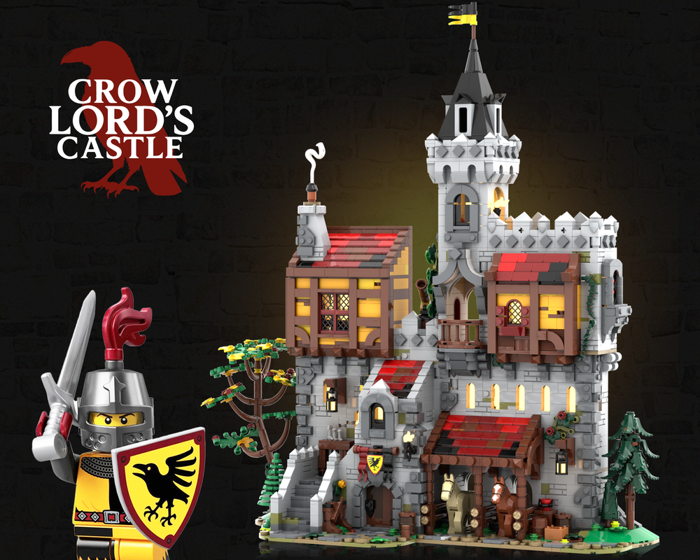 LEGO MOC Crow Lord`s Castle by Legat_Of_Legion | Rebrickable - Build ...