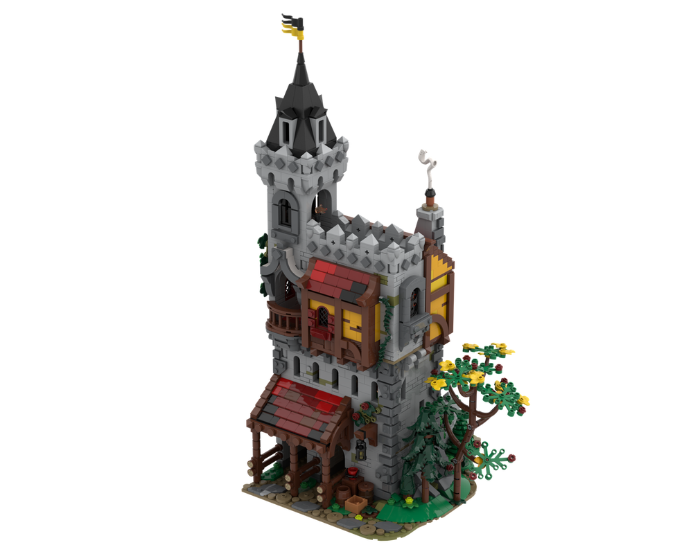 LEGO MOC Crow Lord`s Castle by Legat_Of_Legion | Rebrickable - Build ...
