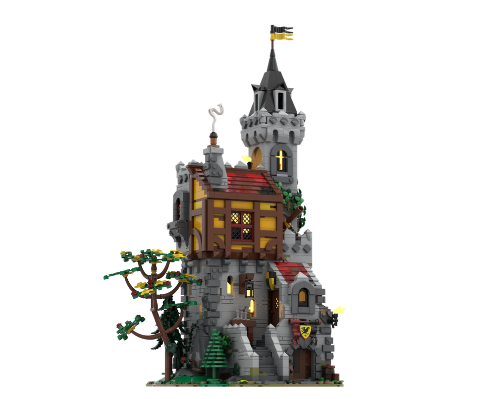 LEGO MOC Crow Lord`s Castle by Legat_Of_Legion | Rebrickable - Build ...
