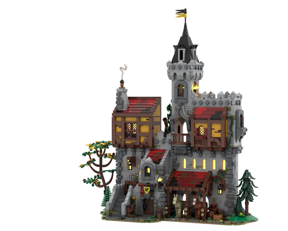LEGO MOC Crow Lord`s Castle by Legat_Of_Legion | Rebrickable - Build ...