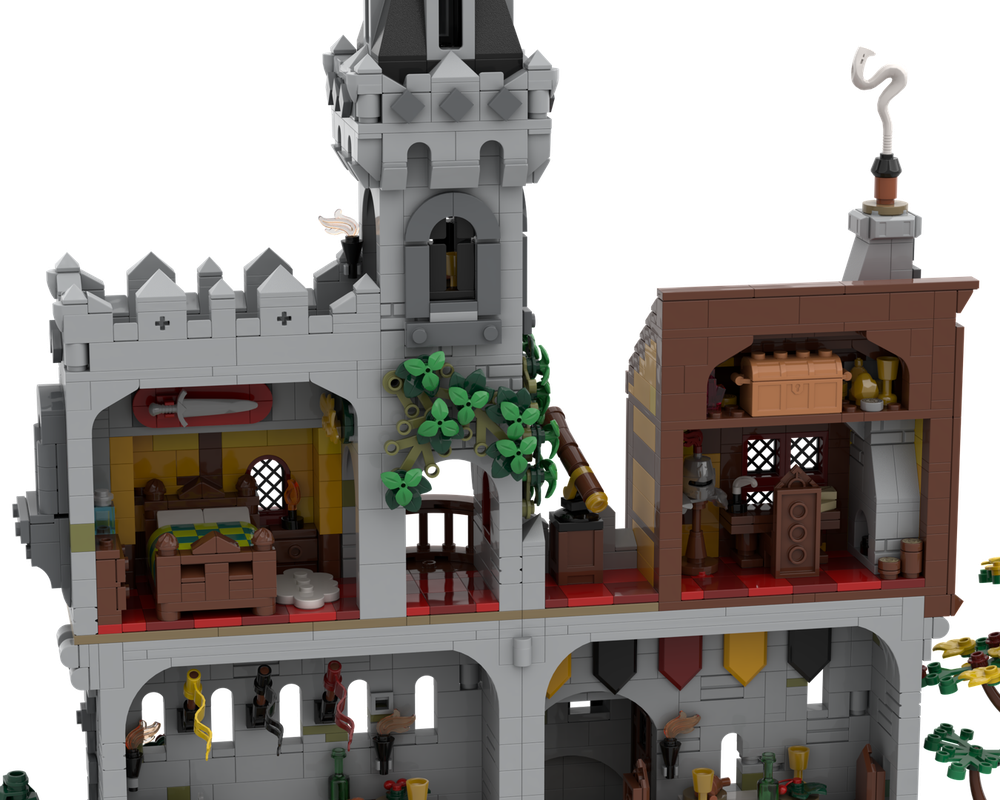 LEGO MOC Crow Lord`s Castle by Legat_Of_Legion | Rebrickable - Build ...
