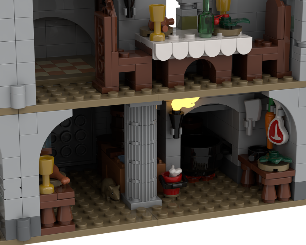 LEGO MOC Crow Lord`s Castle by Legat_Of_Legion | Rebrickable - Build ...