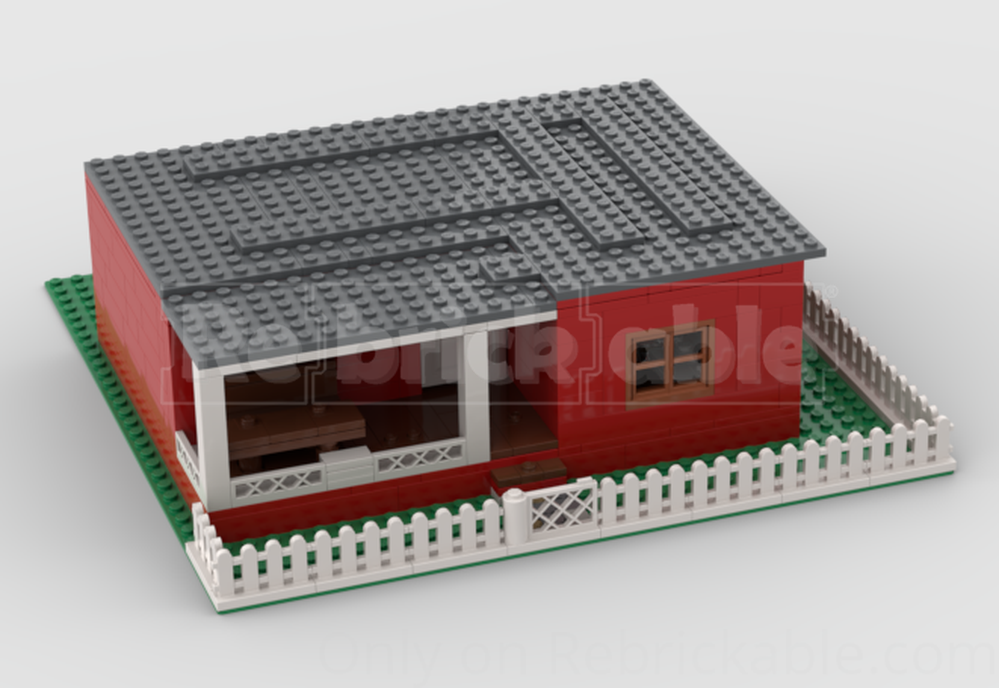 LEGO MOC #3 holiday home / Ferienhaus by A.i.X.63 | Rebrickable - Build ...