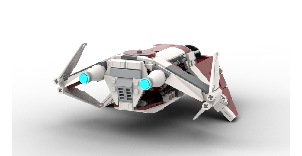 LEGO MOC Lego SW Republic Low altitude support gunship (75401 ...