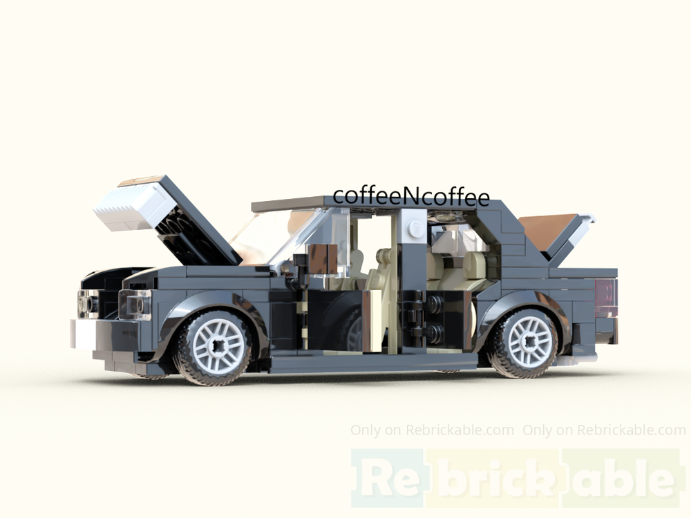 LEGO MOC Hyundai Equus Limousine by coffeeNcoffee | Rebrickable - Build ...