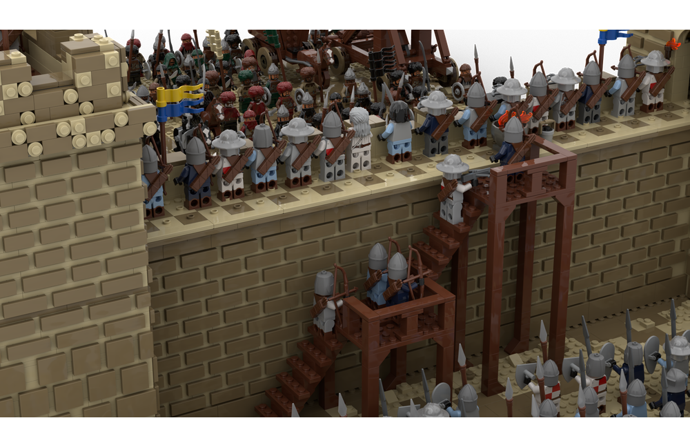 LEGO MOC-216352 Lego Medieval Castle MOC Siege of Jerusalem based on ...